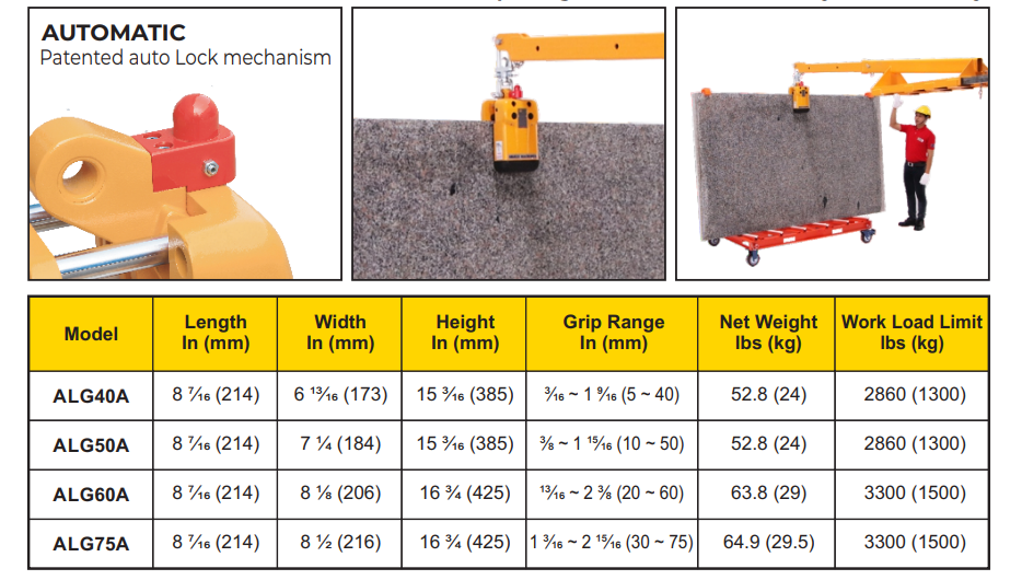 ABACO LITTLE GIANT LIFTER AUTOMATIC - ALG-A
